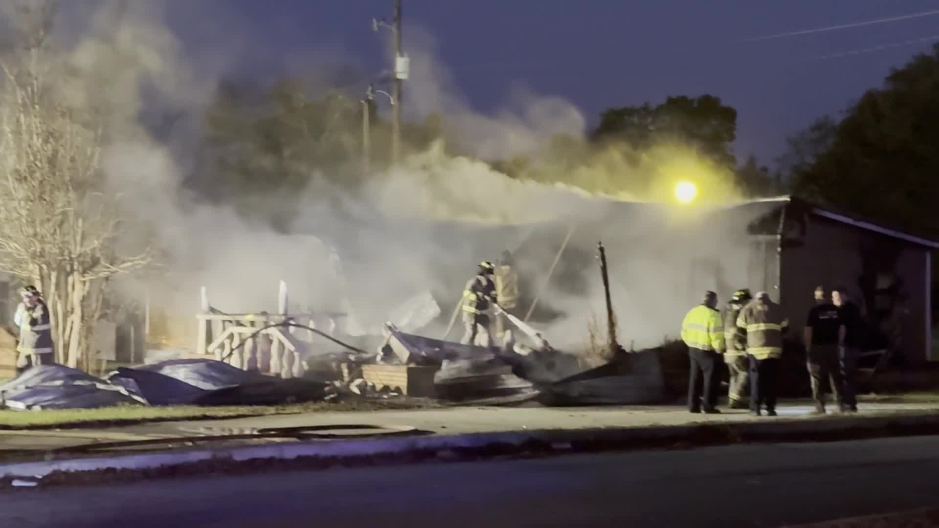 Edgefield Co. home destroyed in early morning fire, 2 people arrested ...