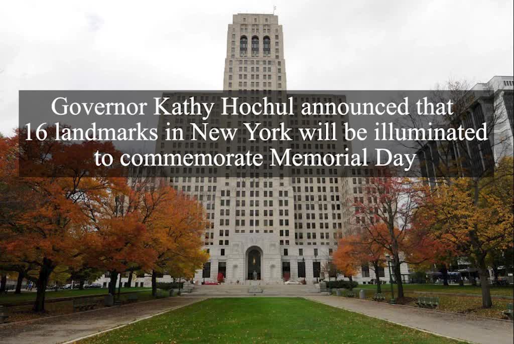 NYS landmarks to be illuminated for Memorial Day – News 4 Buffalo