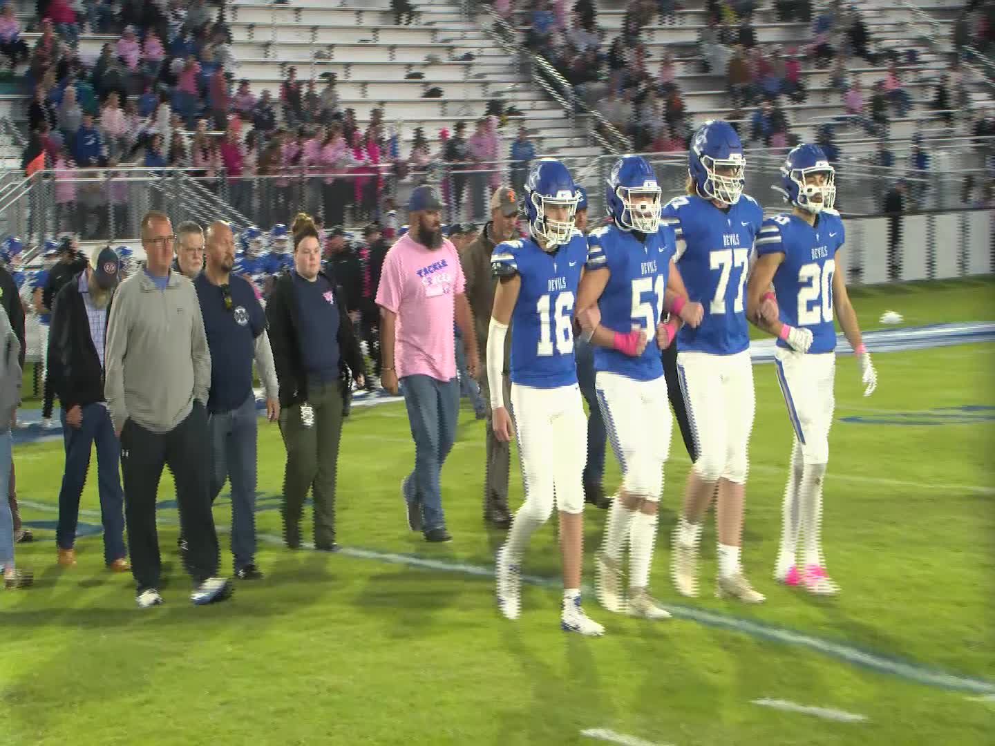 Unicoi County High School hosts first home football game after ...