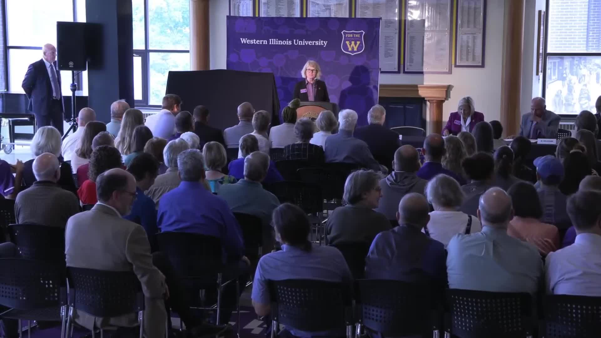 WIU renames Center for Performing Arts after former president – CIProud.com