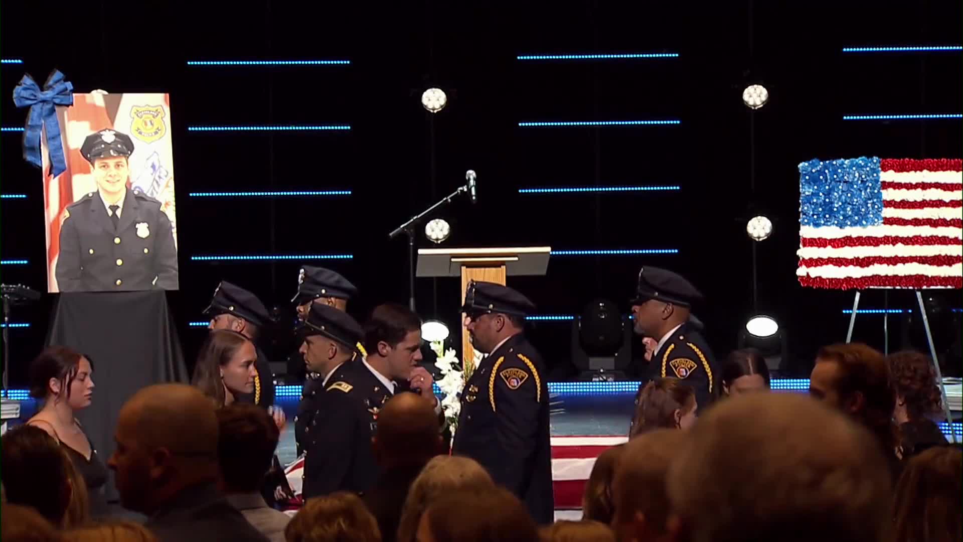 Full memorial service held for fallen Officer Jamieson Ritter in New ...