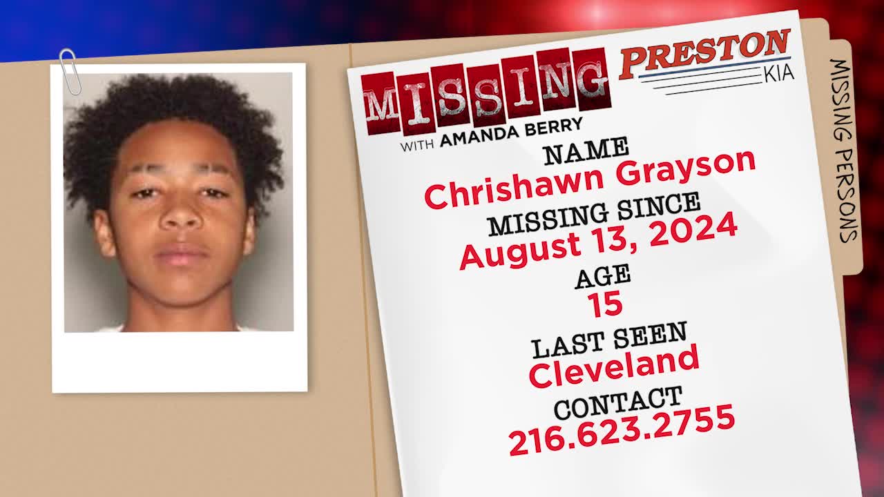 Missing: Chrishawn Grayson – Fox 8 Cleveland WJW