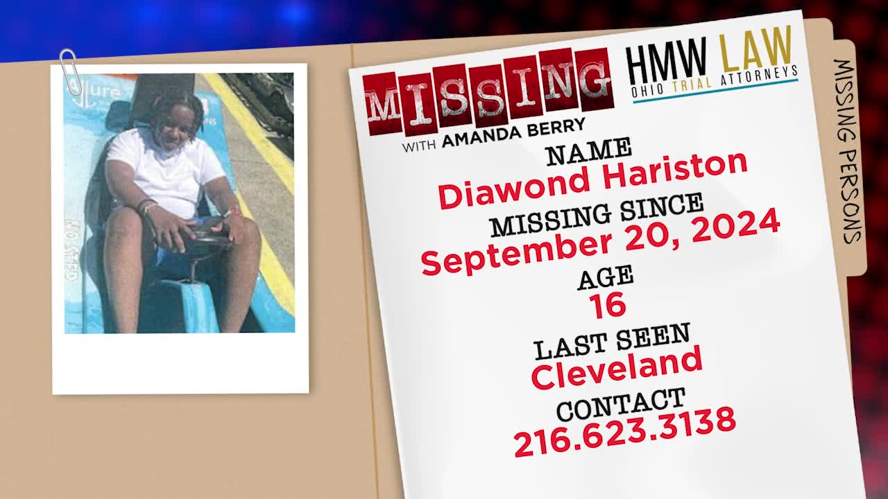 Missing: Diawond Hariston – Fox 8 Cleveland WJW