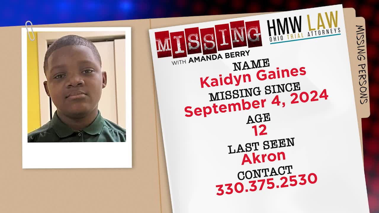 Missing: Kaidyn Gaines – Fox 8 Cleveland WJW