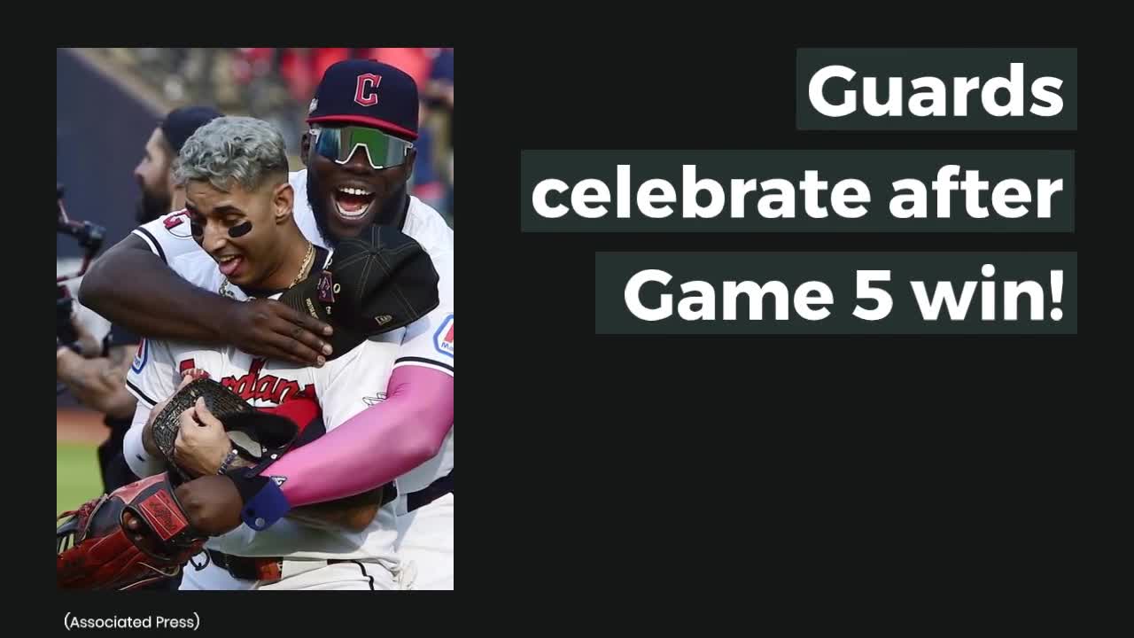 Guardians celebrate after Game 5 win – Fox 8 Cleveland WJW