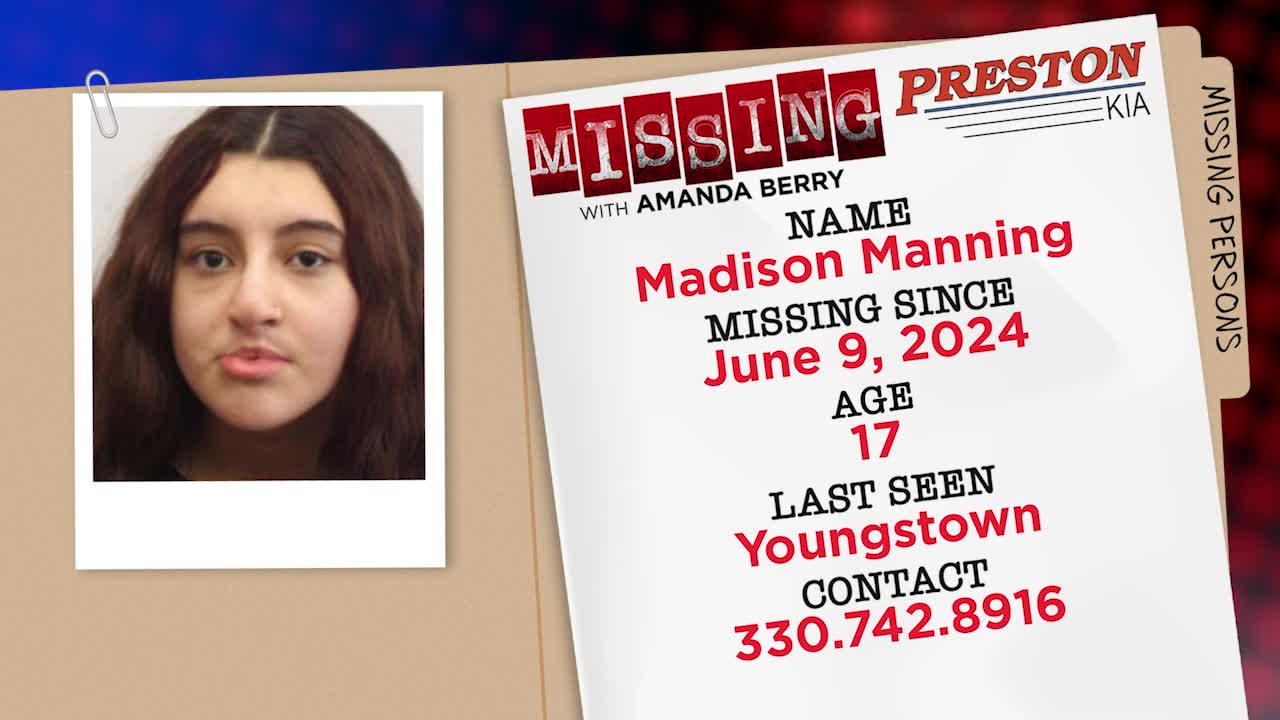 Missing: Madison Manning – Fox 8 Cleveland WJW