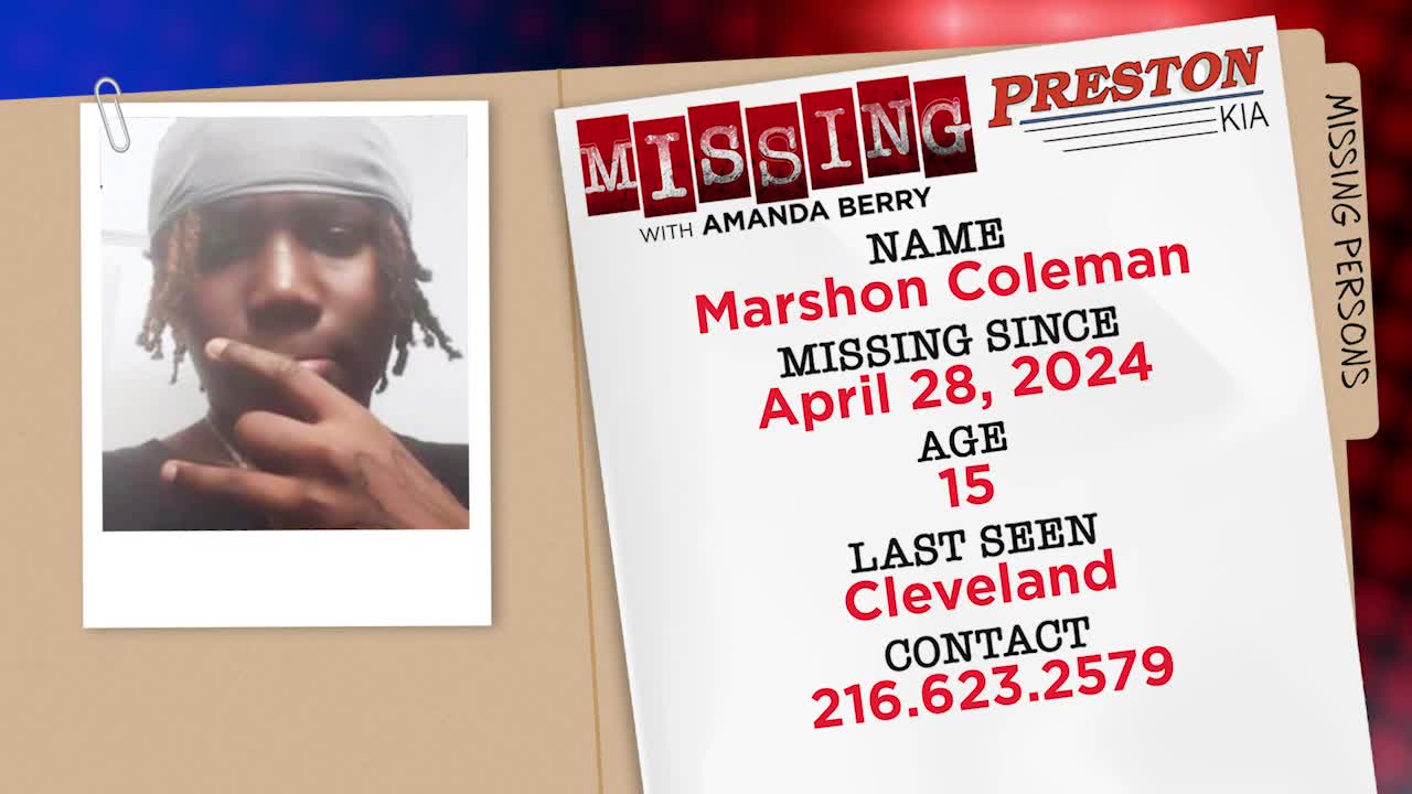 Missing: Marshon Coleman – Fox 8 Cleveland WJW