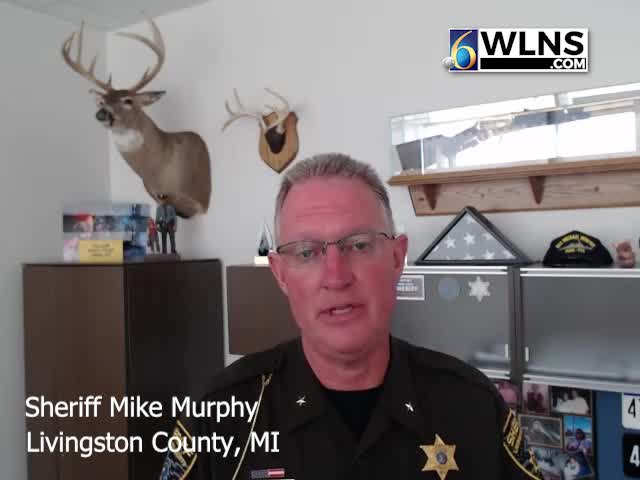Livingston Co. Sheriff Mike Murphy on Donald Trump’s visit to Howell, MI on Tuesday – WLNS 6 News