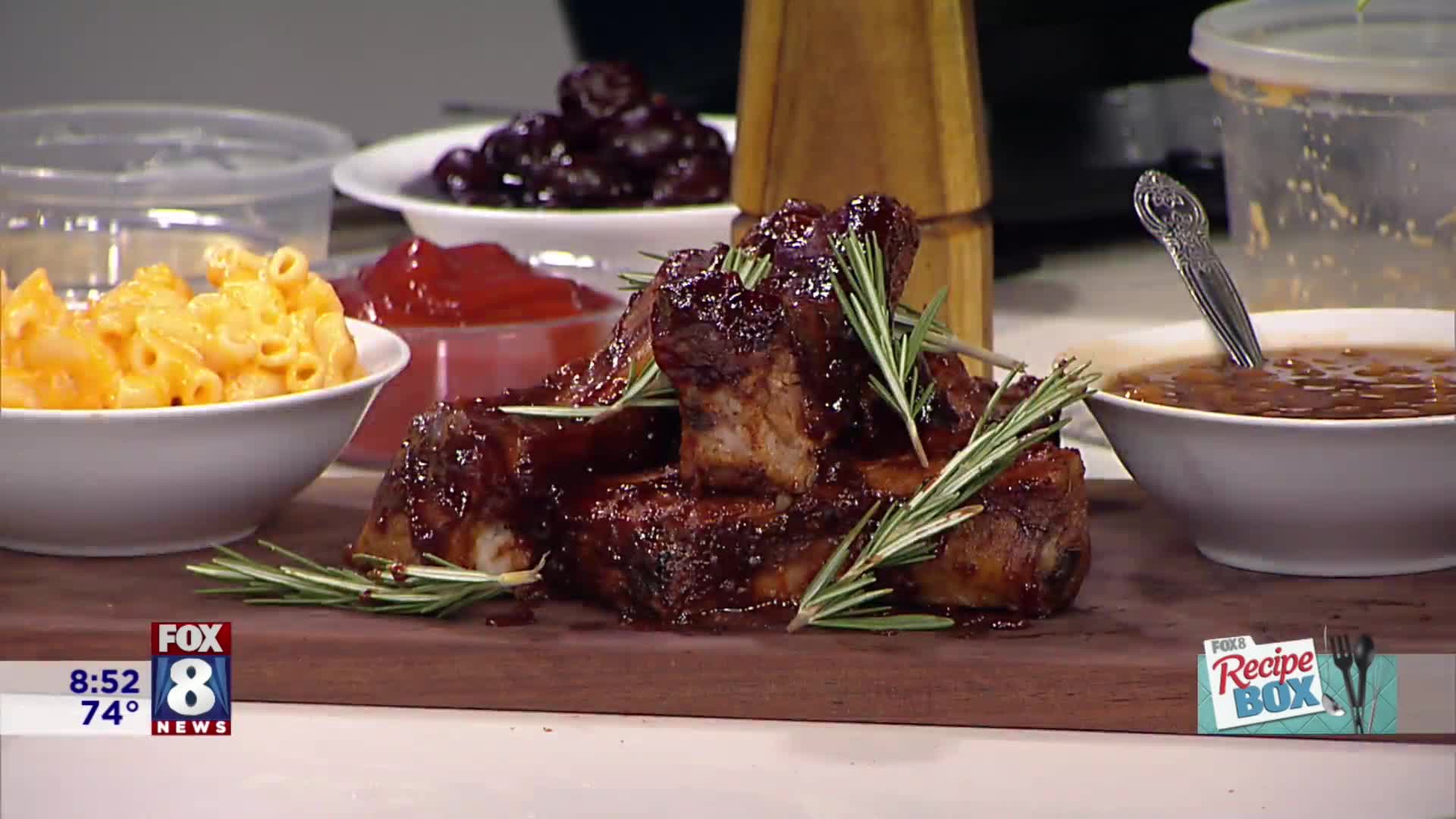 Fox Recipe Box: Baked Baby Back Ribs with Cherry BBQ Sauce – Fox 8 ...