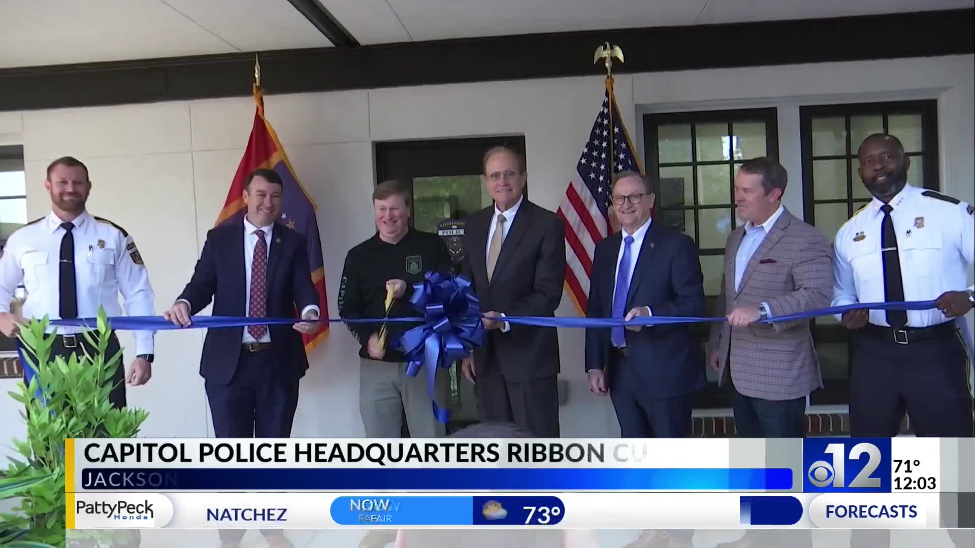 Capitol police hold ribbon cutting for new headquarters – WJTV