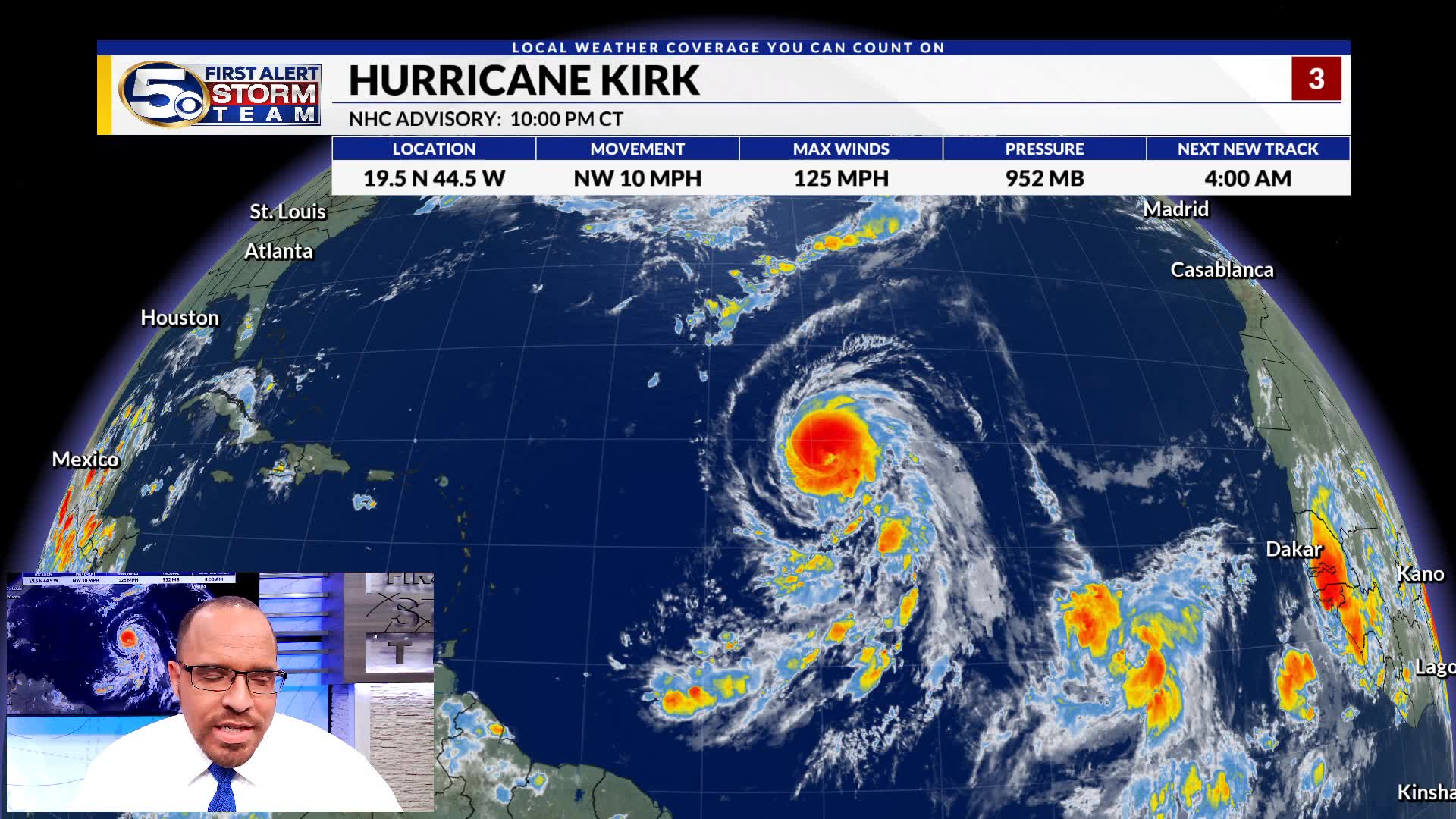 Tropical Storm Leslie forms in the Eastern Atlantic – WKRG News 5