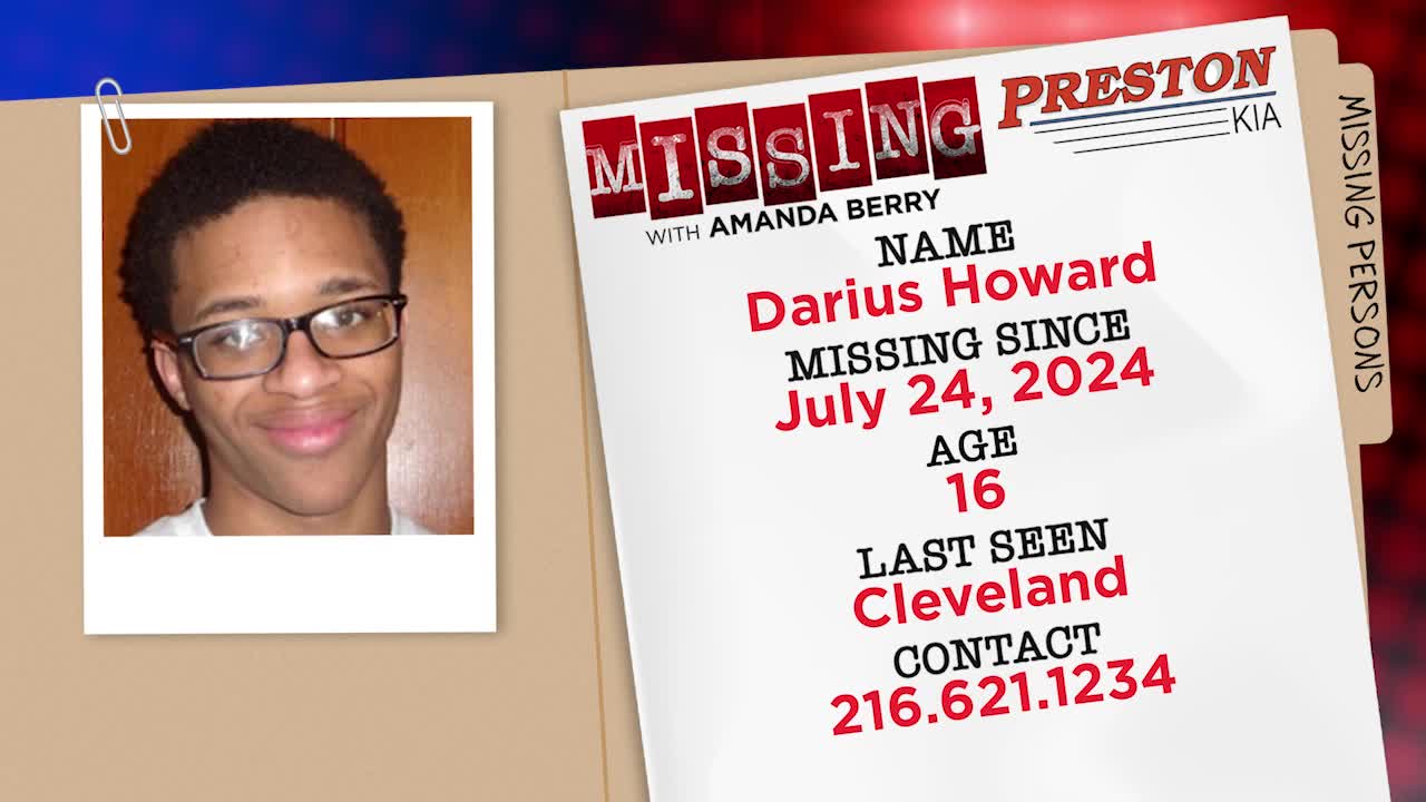 Missing: Darius Howard – Fox 8 Cleveland WJW