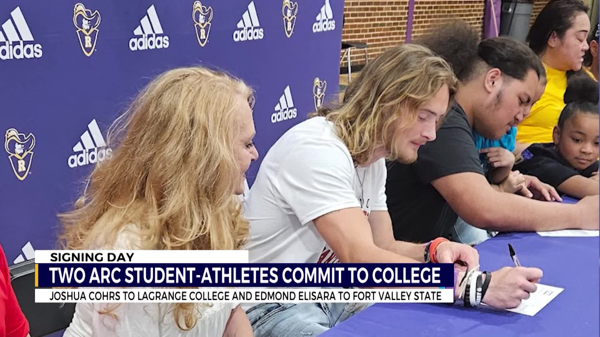 ARC celebrates two student-athletes signing letters of intent – WJBF
