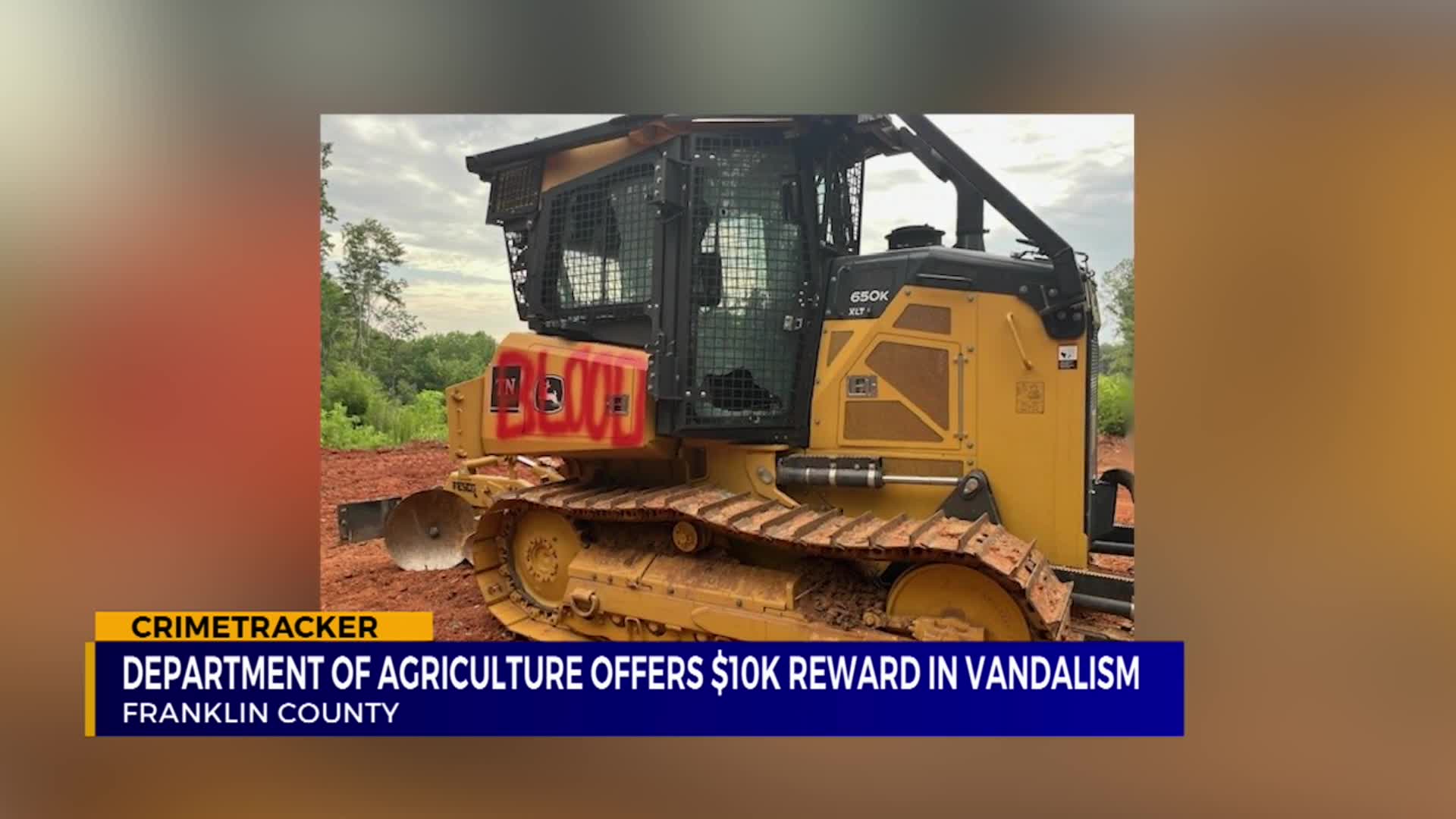 Tennessee Department of Agriculture offers $10k reward for information ...