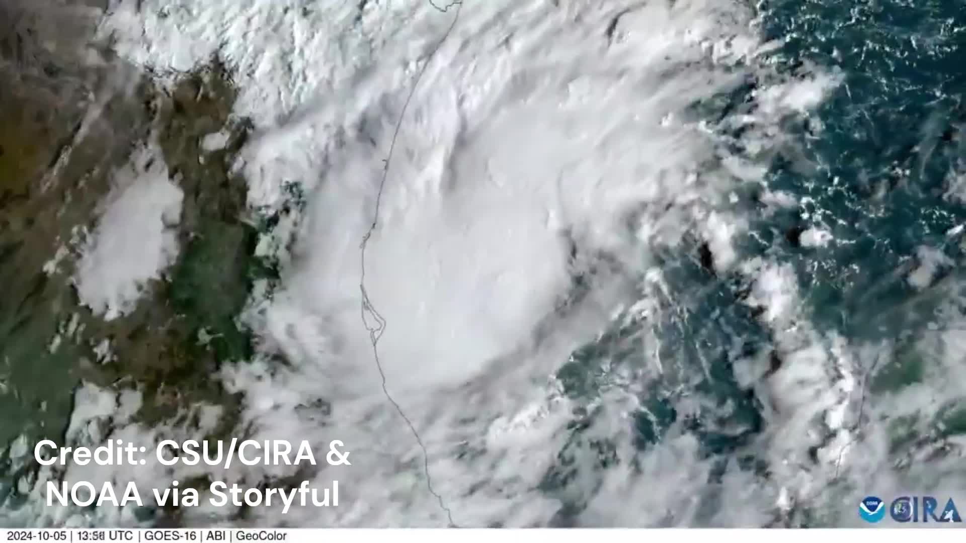 Tropical Storm Milton (Credit: CSU/CIRA & NOAA via Storyful) – Fox 8 ...
