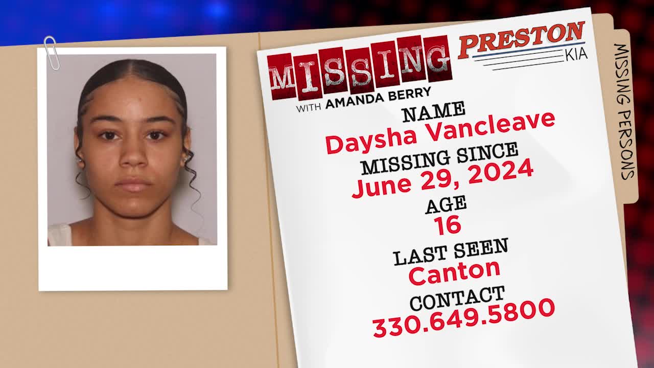 Missing: Daysha Vancleave – Fox 8 Cleveland WJW