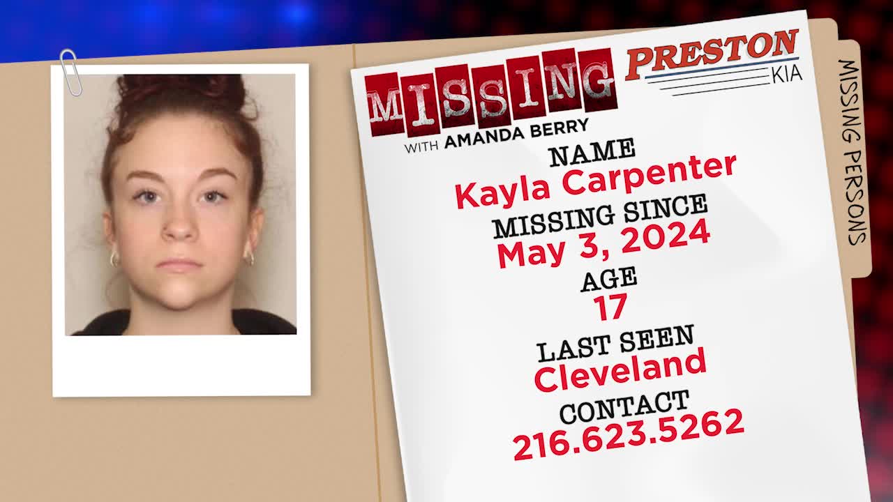 Missing: Kayla Carpenter – Fox 8 Cleveland WJW