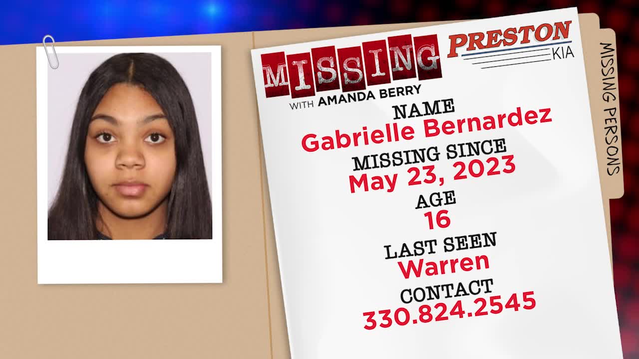 Missing: Gabrielle Bernardez – Fox 8 Cleveland WJW