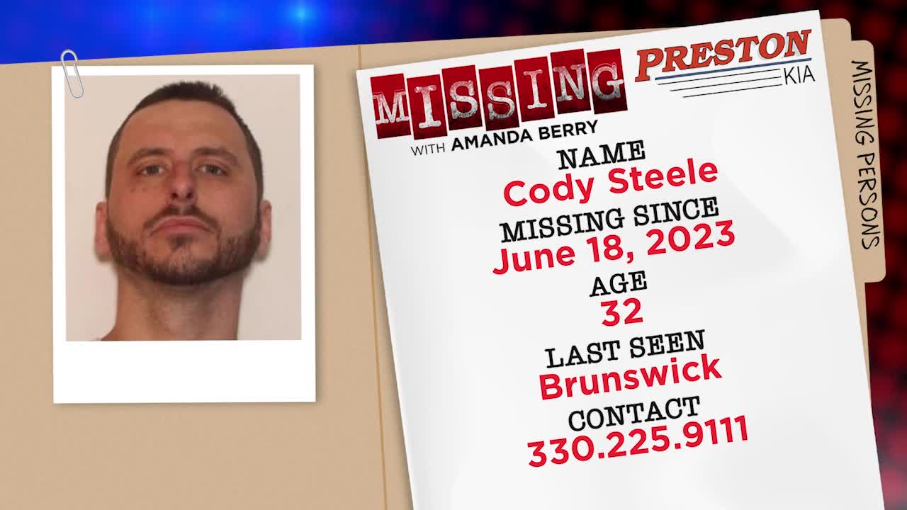 Missing: Cody Steele – Fox 8 Cleveland WJW