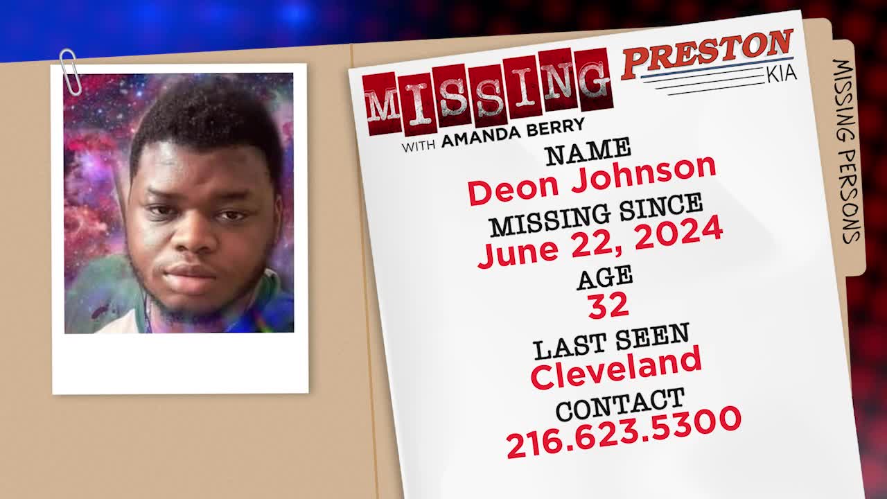 Missing: Deon Johnson – Fox 8 Cleveland WJW