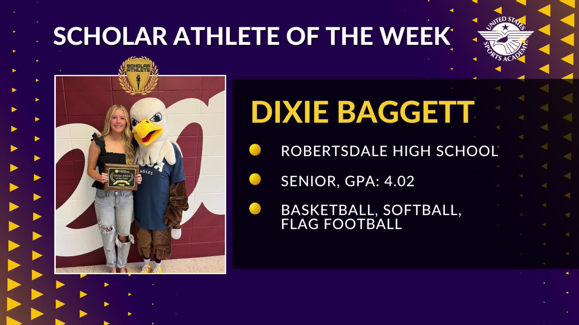 Dixie Baggett of Robertsdale High School – WKRG News 5