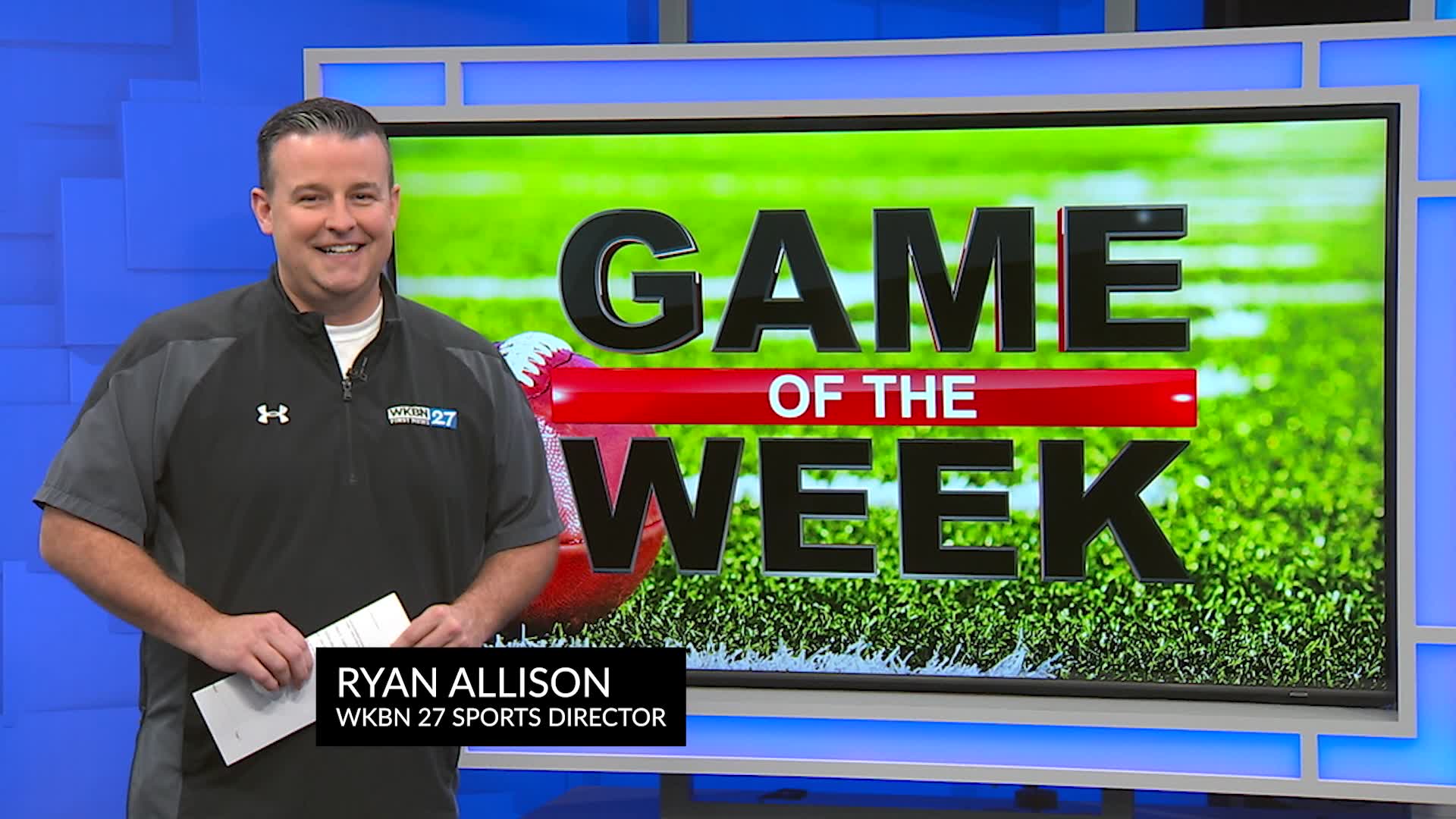 Game of the week live this Friday at 7PM on WKBN.com – WKBN.com