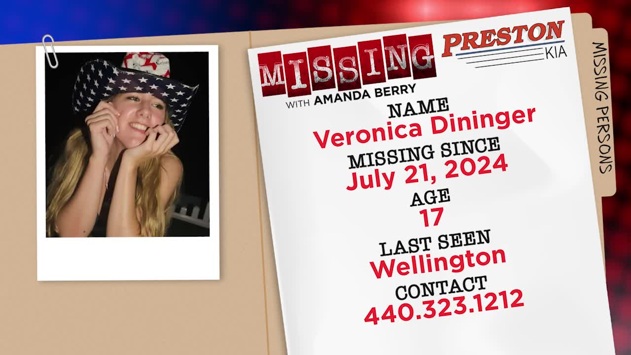 Missing: Veronica Dininger – Fox 8 Cleveland WJW