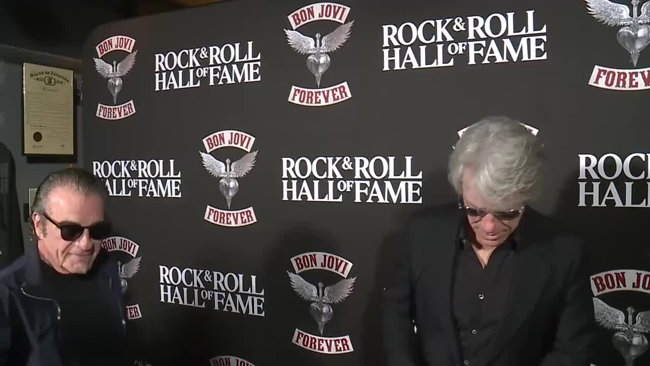Bon Jovi at Rock Hall for special exhibit – Fox 8 Cleveland WJW